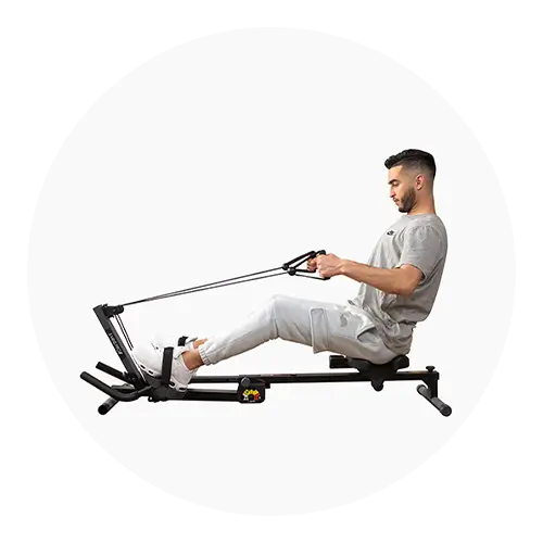 3 in 1 Rowing Machine For Weight Loss | Tousains
