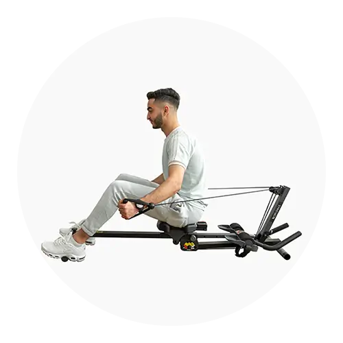 3 in 1 Rowing Machine For Weight Loss | Tousains